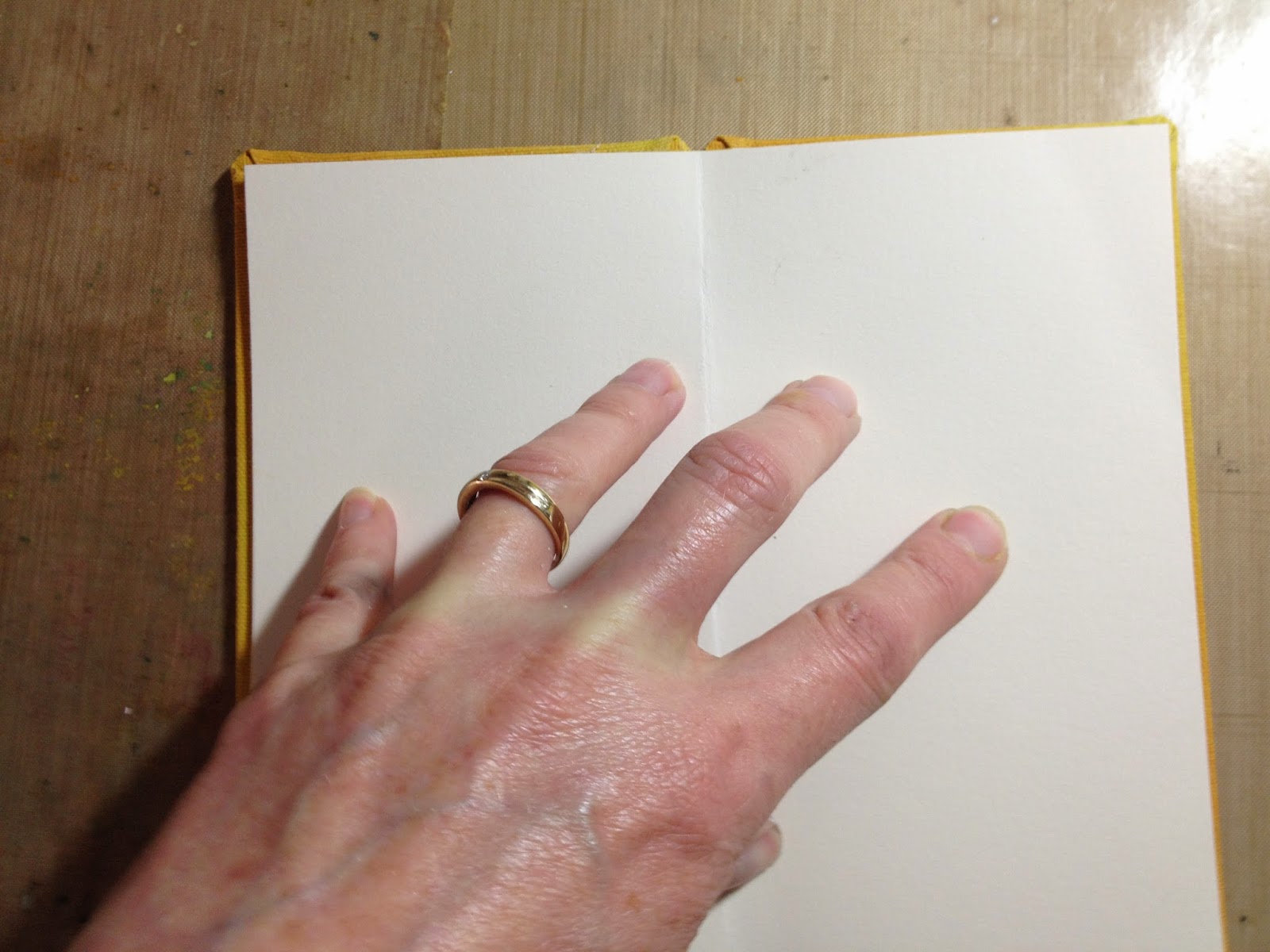 PaperArtsy: Handmade Journal {with Lin Brown Stencils and Sara Naumann ...